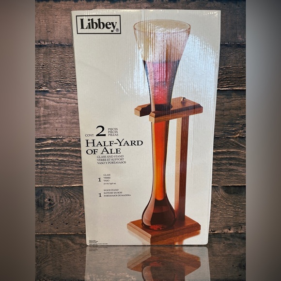 Libbey | Kitchen | House Wares Libbey Half Yard Ale Cup And Stand In ...